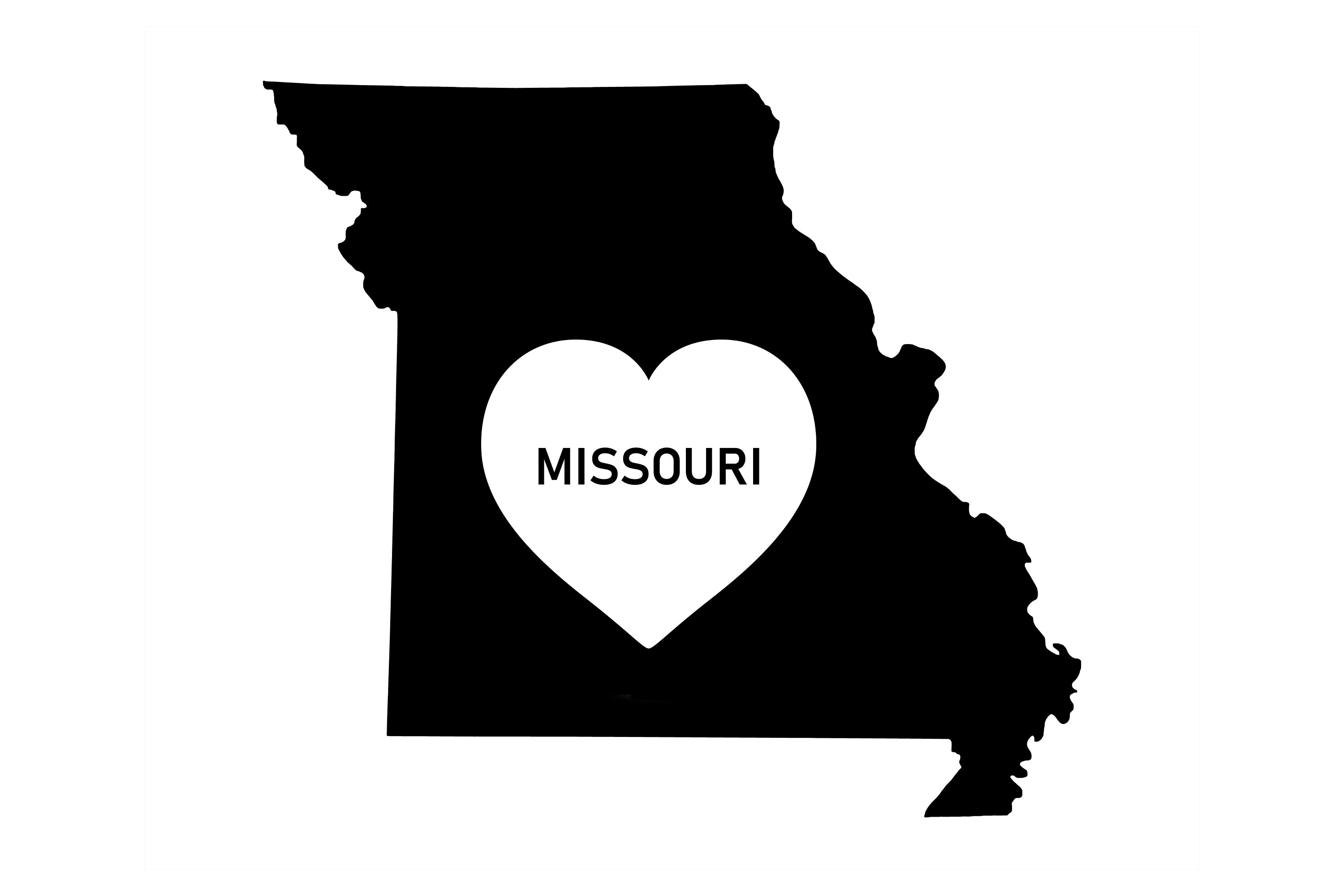 I Love Missouri Printable Artwork, Digital Download - Etsy