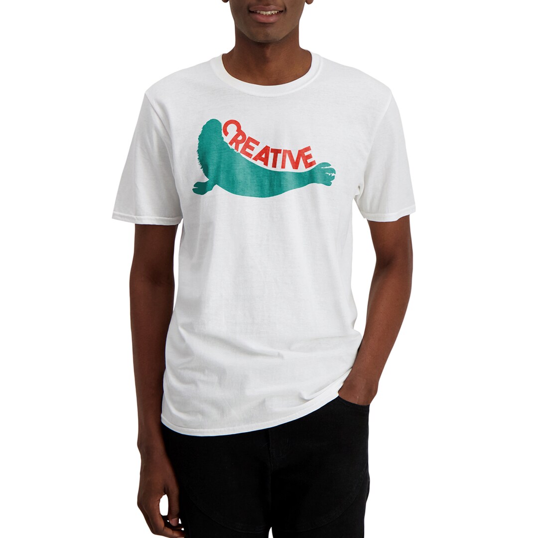 Creative 1 - Classic Crew Neck T-shirt - Men's - Etsy