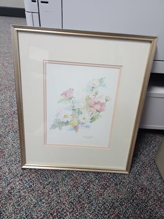 African American Art Mimi Loup-brown SIGNED Watercolor Print - Etsy