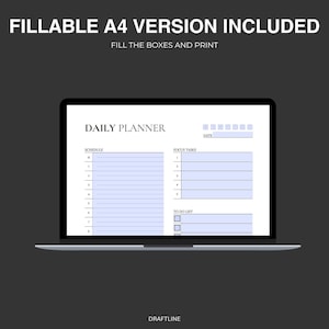24 Hour Daily Planner Printable PDF, Hourly Schedule, Time Blocking ...