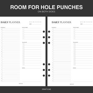 24 Hour Daily Planner Printable PDF, Hourly Schedule, Time Blocking ...
