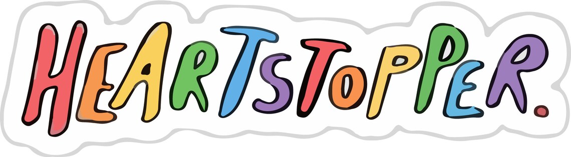 Heartstopper Logo Svg Heartstopper Sticker Leaves PNG LGBTQ - Etsy Finland