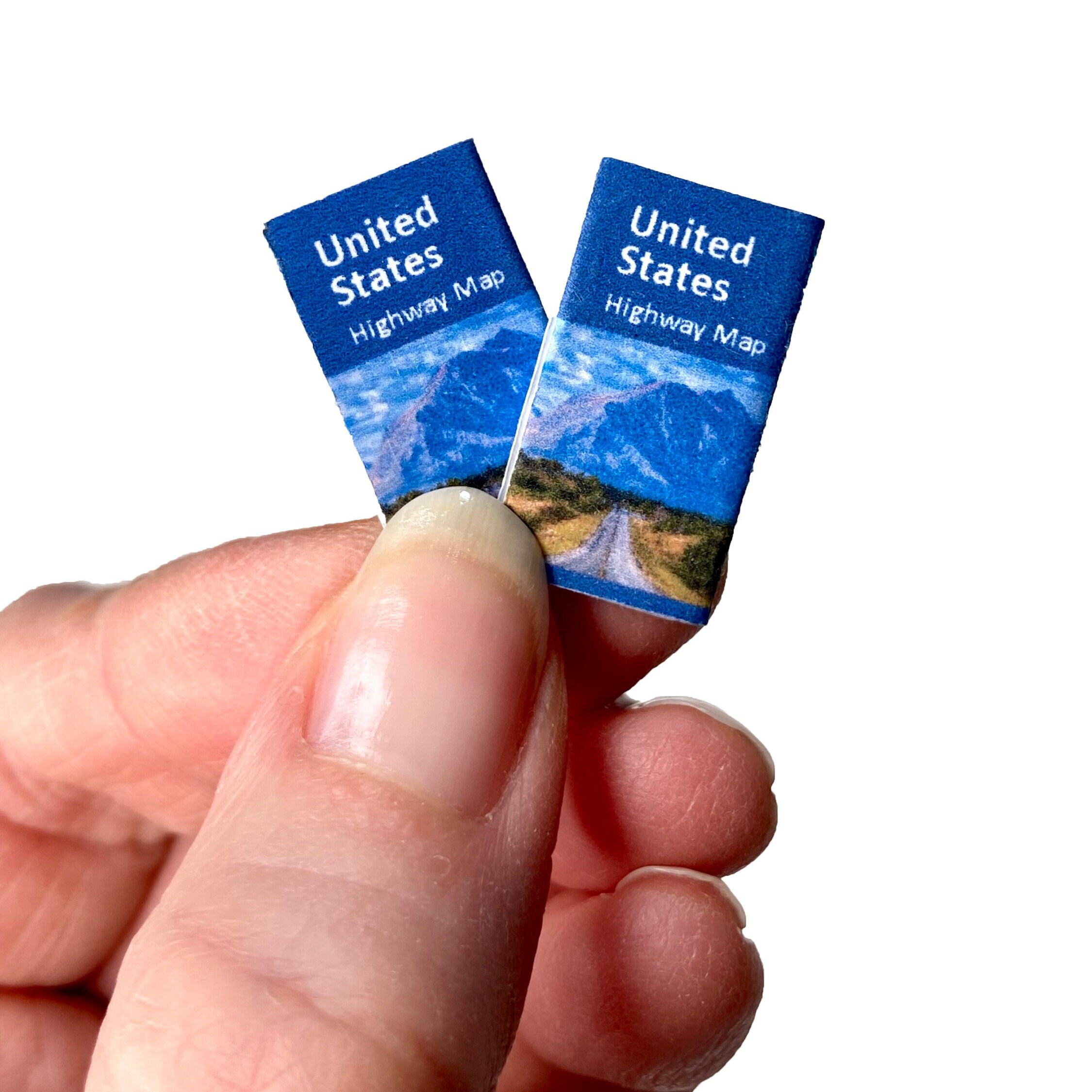 United States Highway Map for Dollhouse Road Map of USA - Etsy