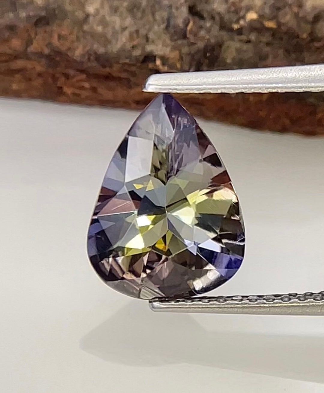 Natural Trichroic Tanzanite 1.95 Cts 10.5x8 Mm Unheated Tanzanite ...