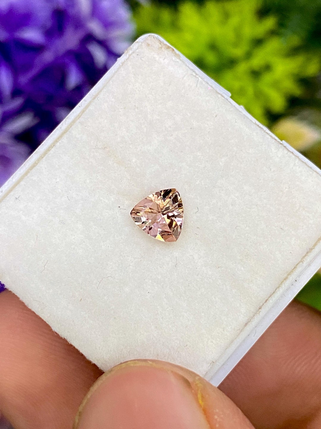 Very Rare Pink Color Natural Unheated Tanzanite Trillion Cut Loose ...