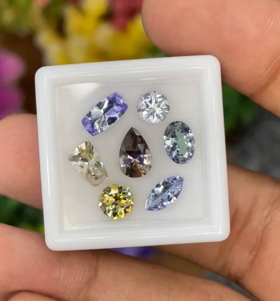 New Production Tanzanite Set 4.74 Carat Natural Tanzanite Beautiful ...