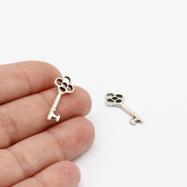 Antique Key Charm - Etsy