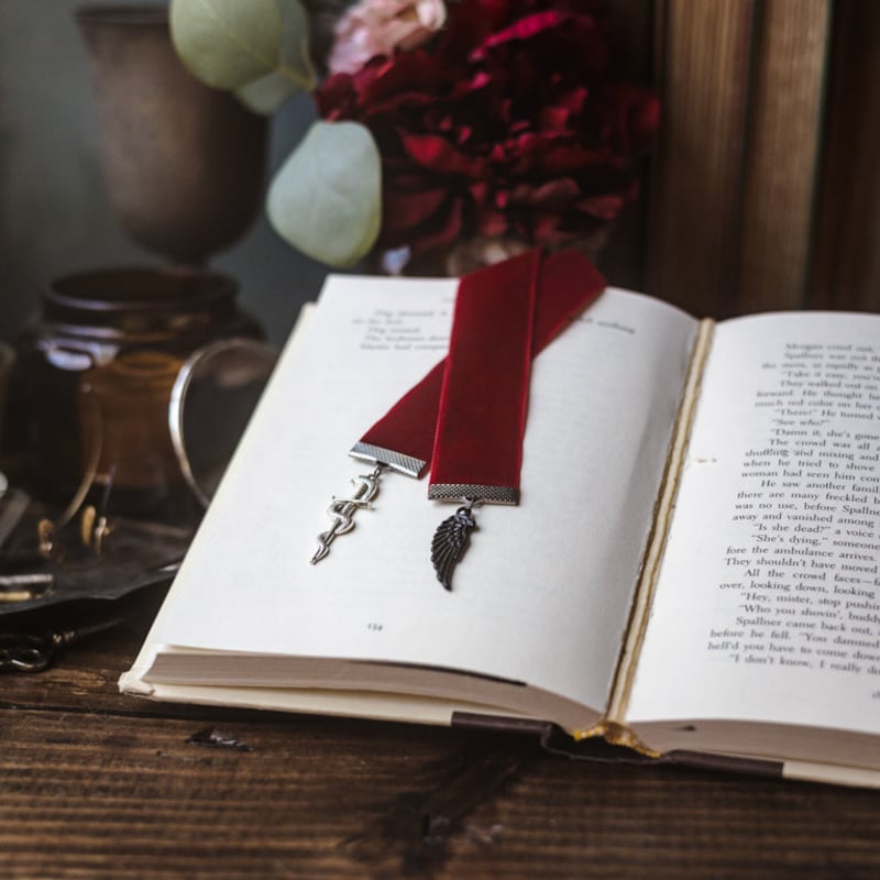 Ribbon Bookmark - Etsy