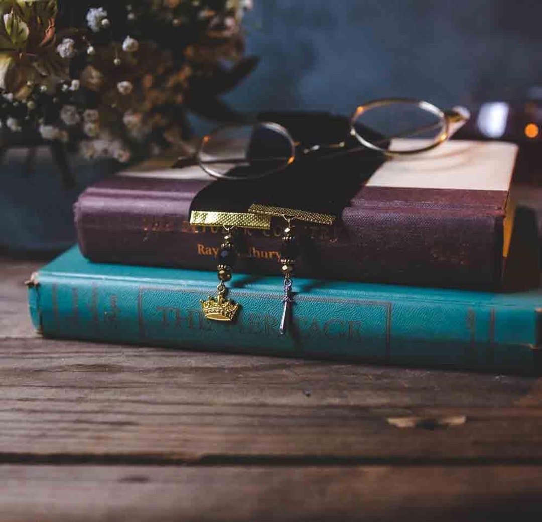 The Cruel Prince Inspired Black Velvet Ribbon Bookmark - Etsy