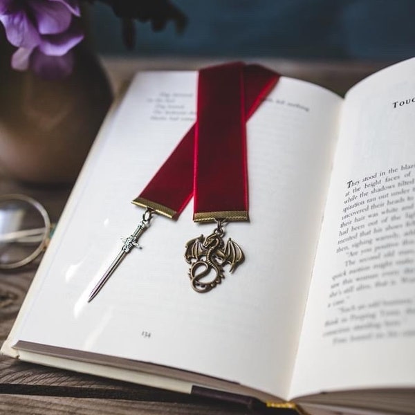 Ribbon Bookmark - Etsy