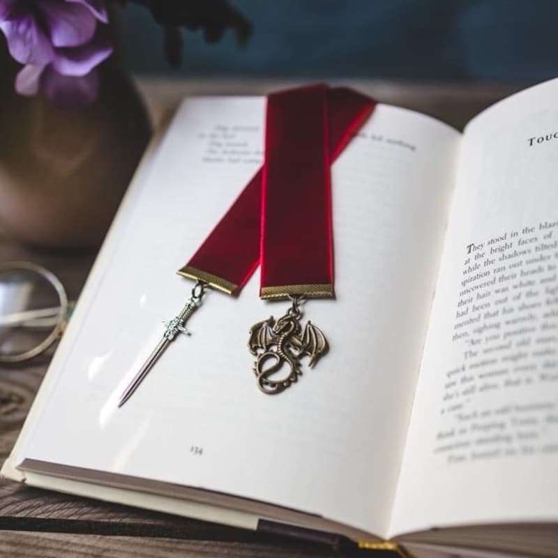 Ribbon Bookmarks - Etsy