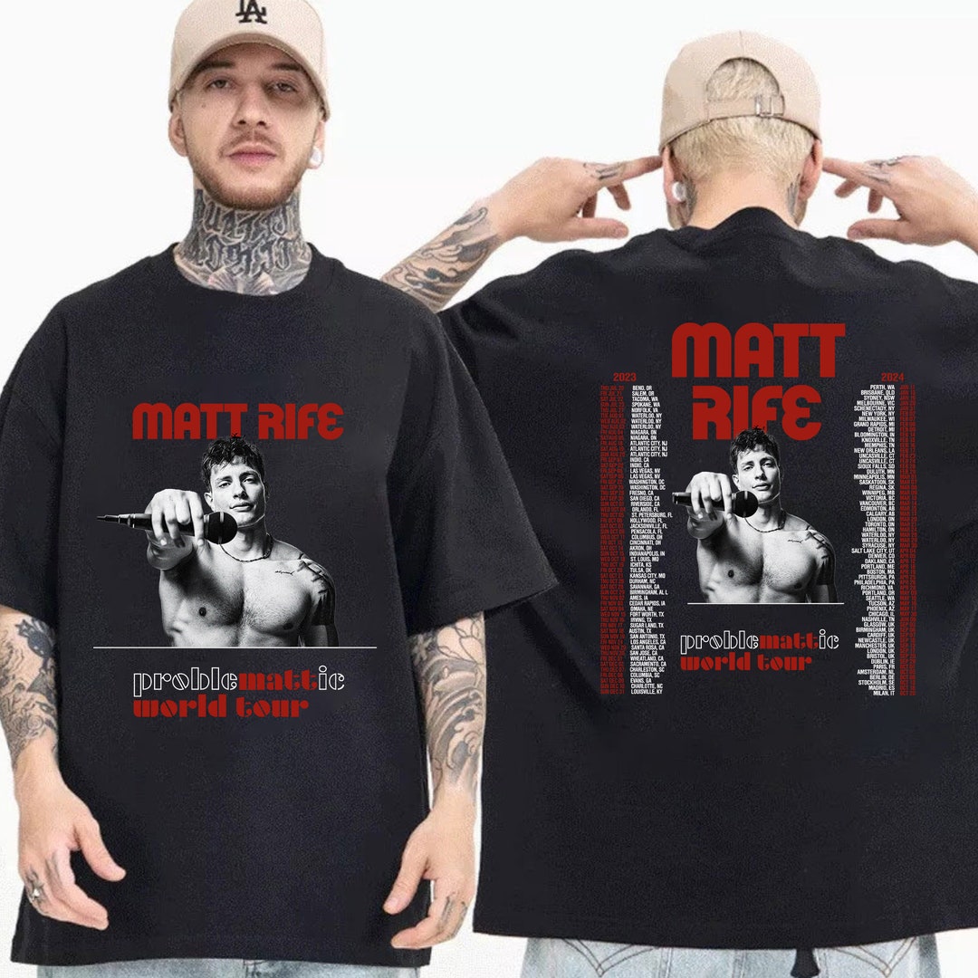 Matt Rife 2023 Tour Png, Matt Rife 2023 World Tour Png, Matthew Steven ...