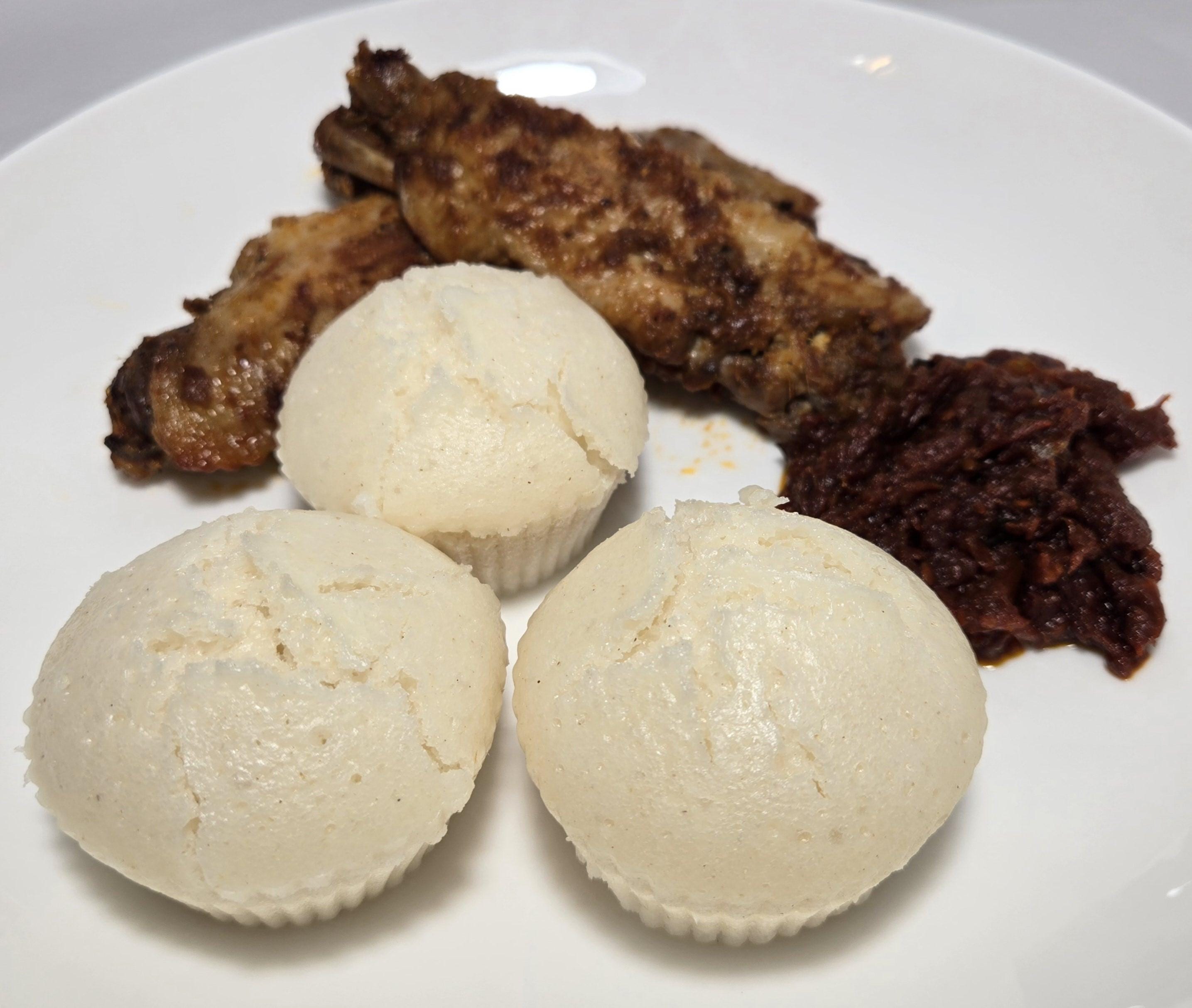 Ablo Abolo Steamed Rice Cake African Style Homemade 24 Units 2 Dozens ...