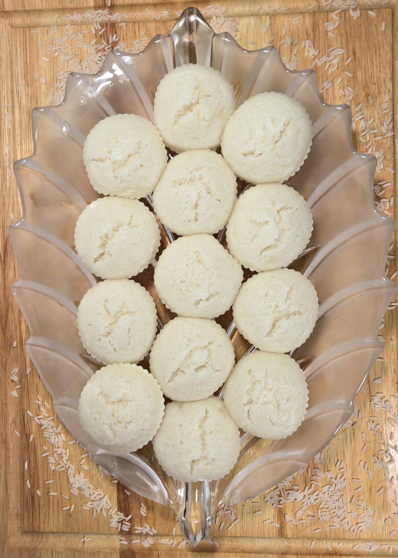 Ablo Abolo Steamed Rice Cake African Style Homemade 12 Units - Etsy