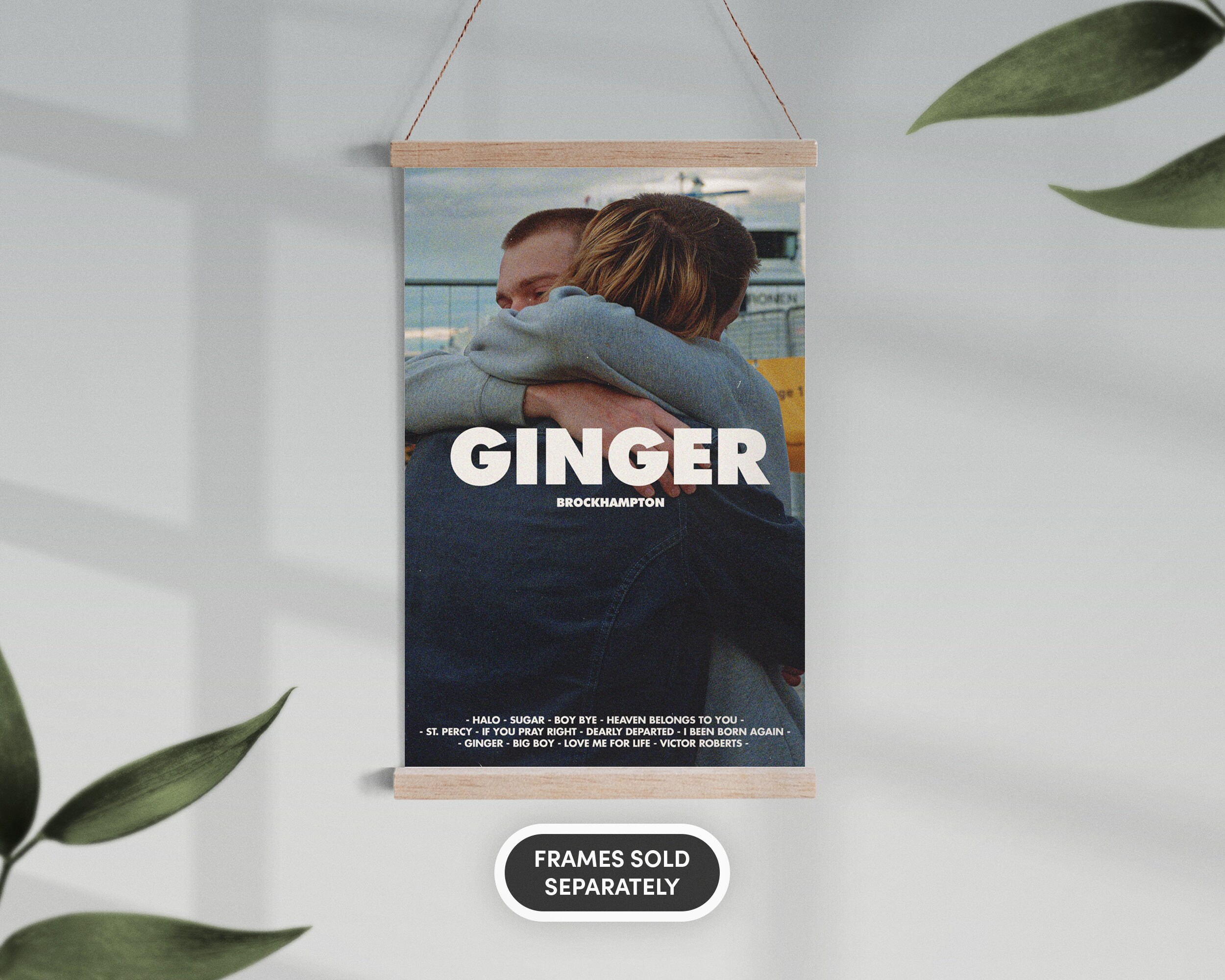 BROCKHAMPTON - Ginger Album Cover Poster sold by Christopher Walsh ...