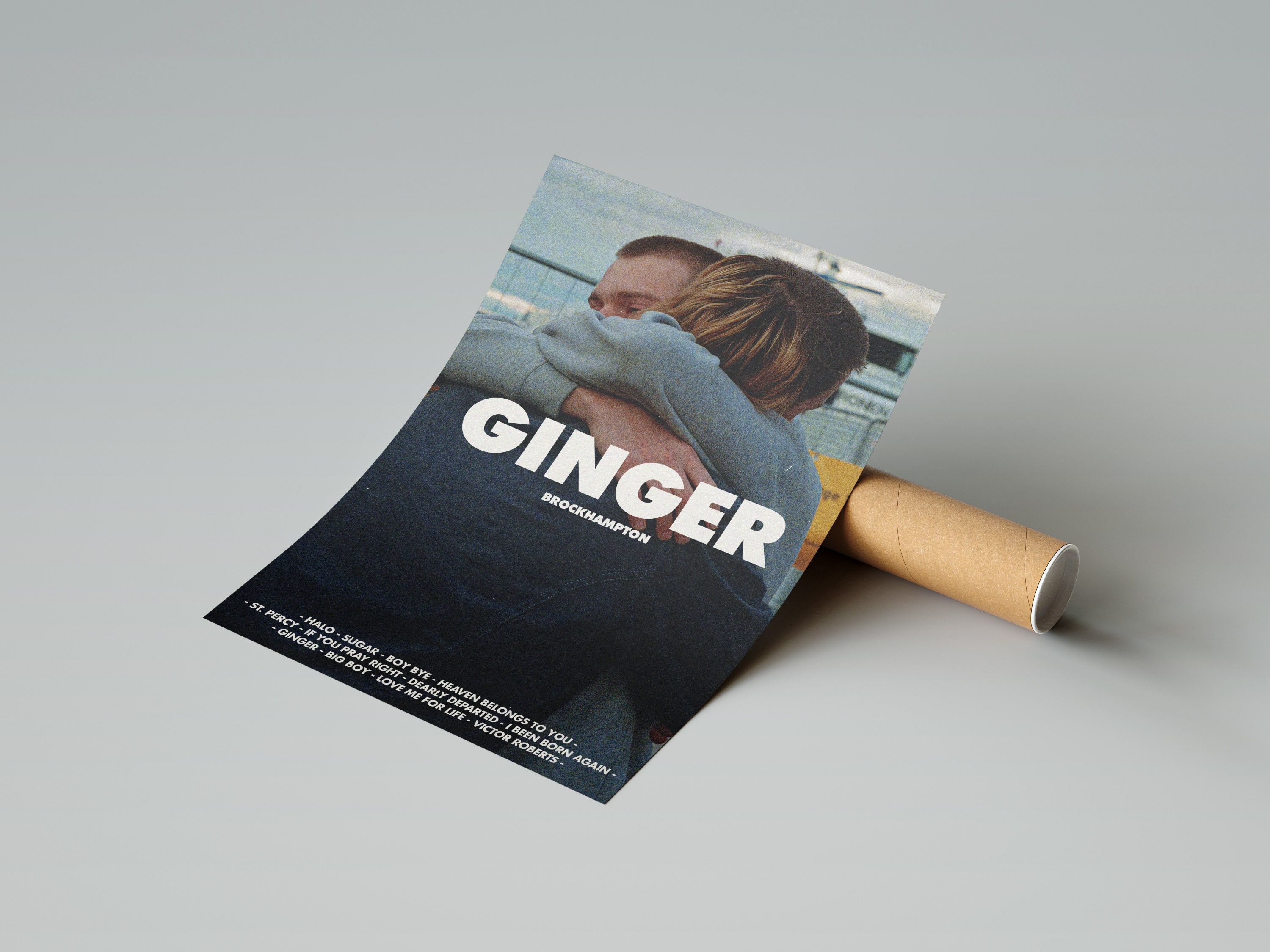 BROCKHAMPTON - Ginger Album Cover Poster sold by Christopher Walsh ...