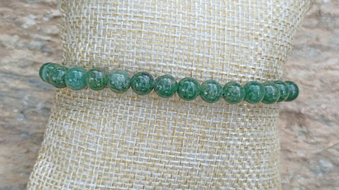 Budstone A Natural Stone Lithotherapy Ball Bracelet 6mm - Etsy
