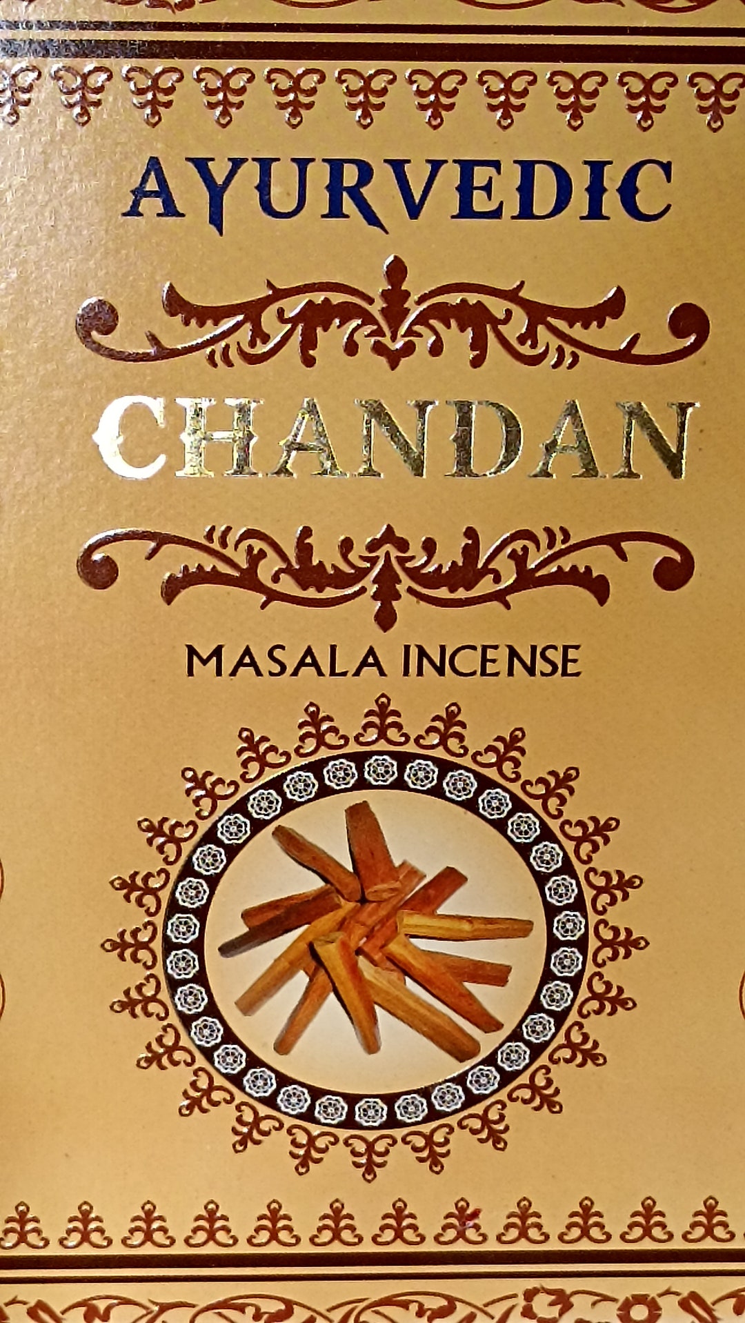 Ayurvedic Chandan Incense Sticks Ayurveda Incense - Etsy
