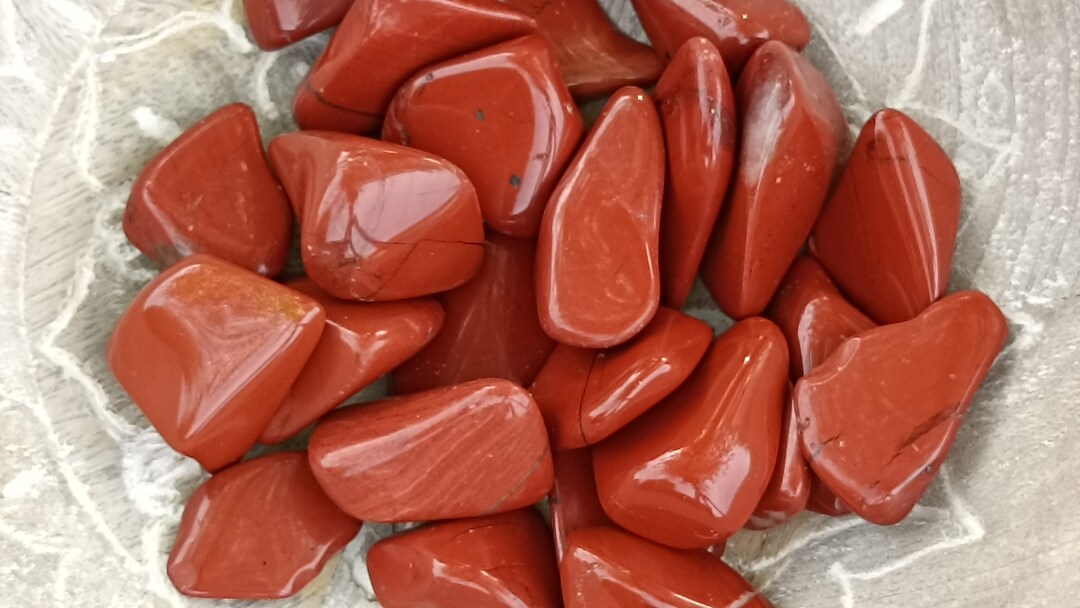 Red Jasper Tumbled Stone A 20-30mm - Etsy