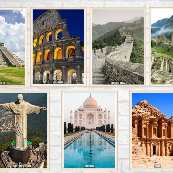 Wonders of the World - Etsy