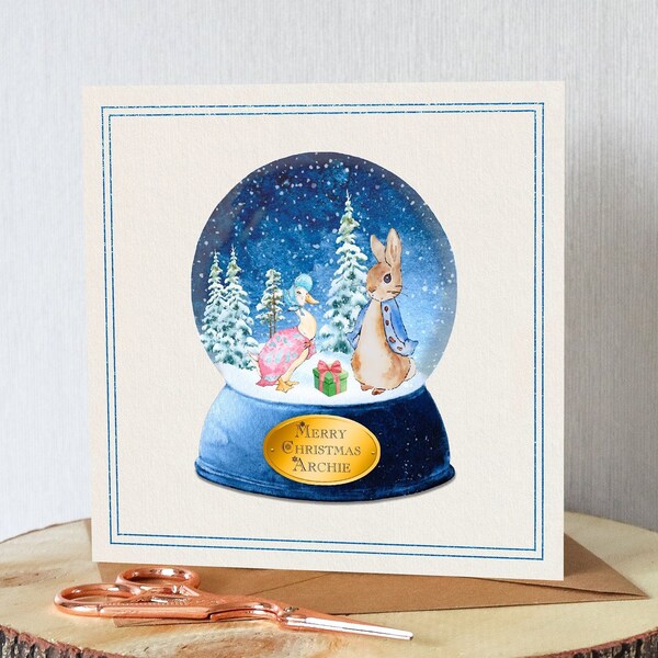 Peter Rabbit Snow Globe - Etsy
