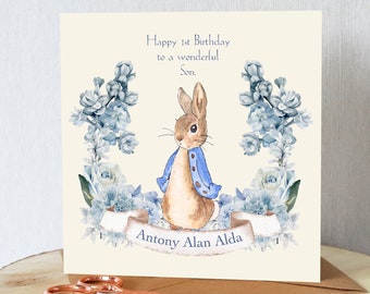 Peter Rabbit Card - Etsy UK