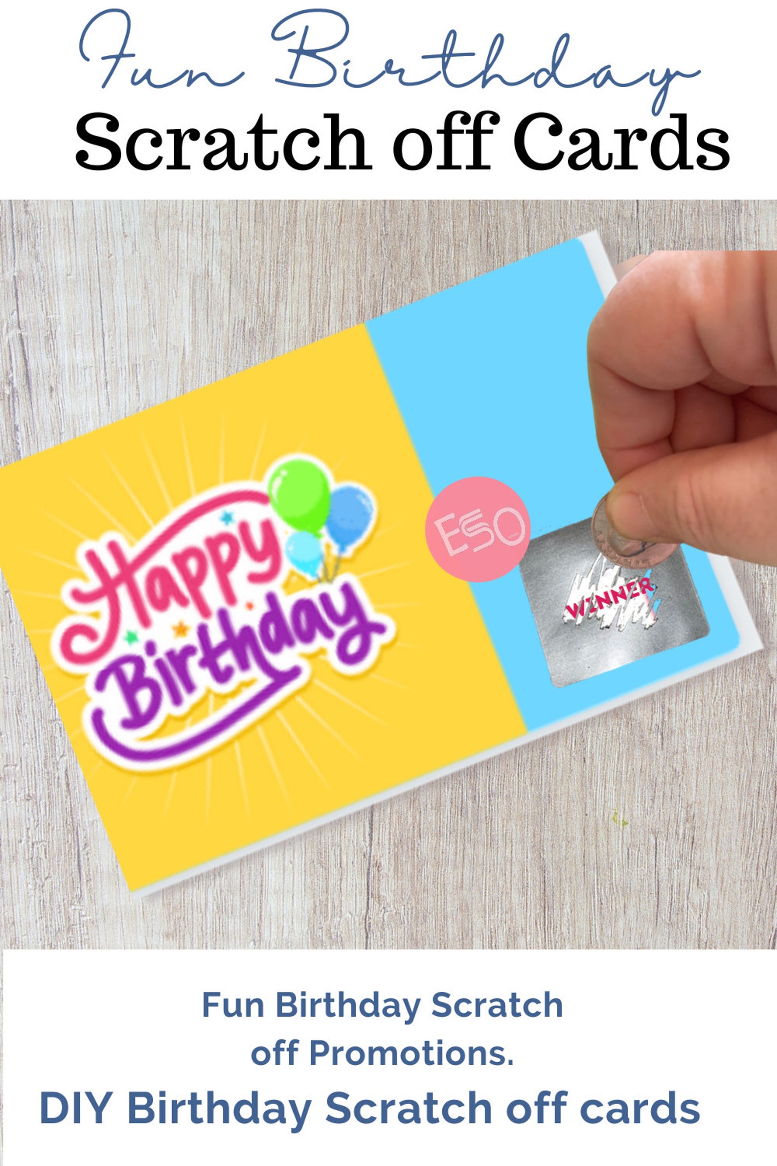 Scratch off Game-scratch off Printables- Printable Templates-print ...