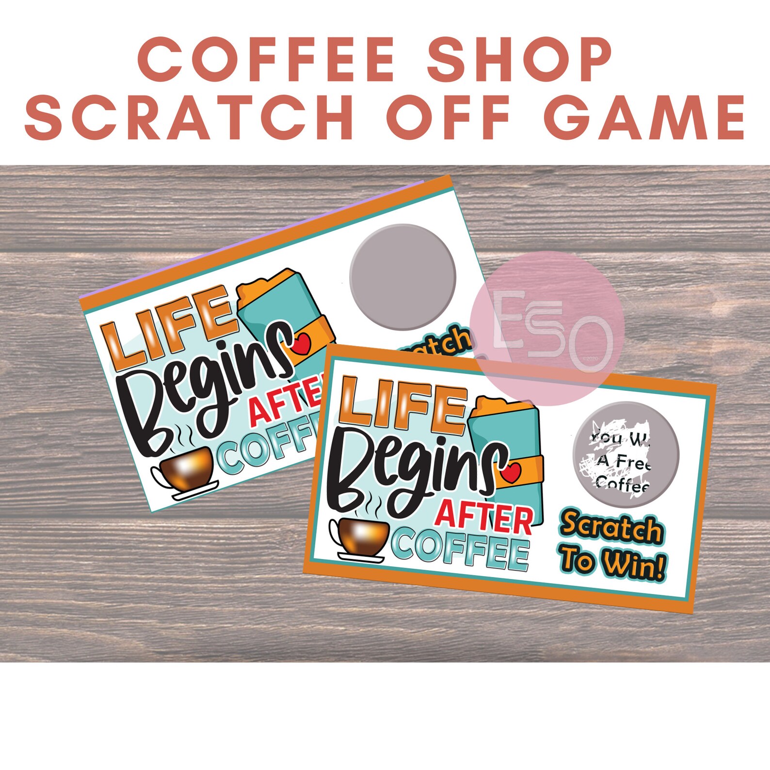 Scratch off Game-scratch off Printables- Printable Templates-print ...