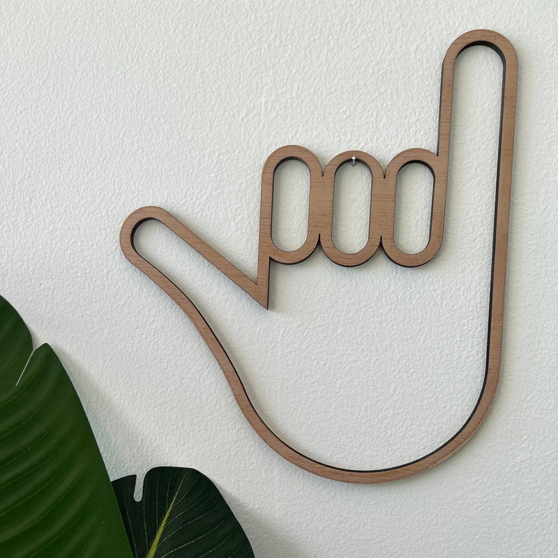 Shaka Wall Decor - Etsy