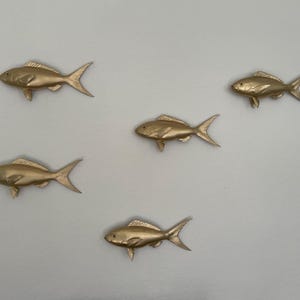 Yellowtail Snapper Mount gold, Fish Wall Art, Fish Lover Gift, Fish ...