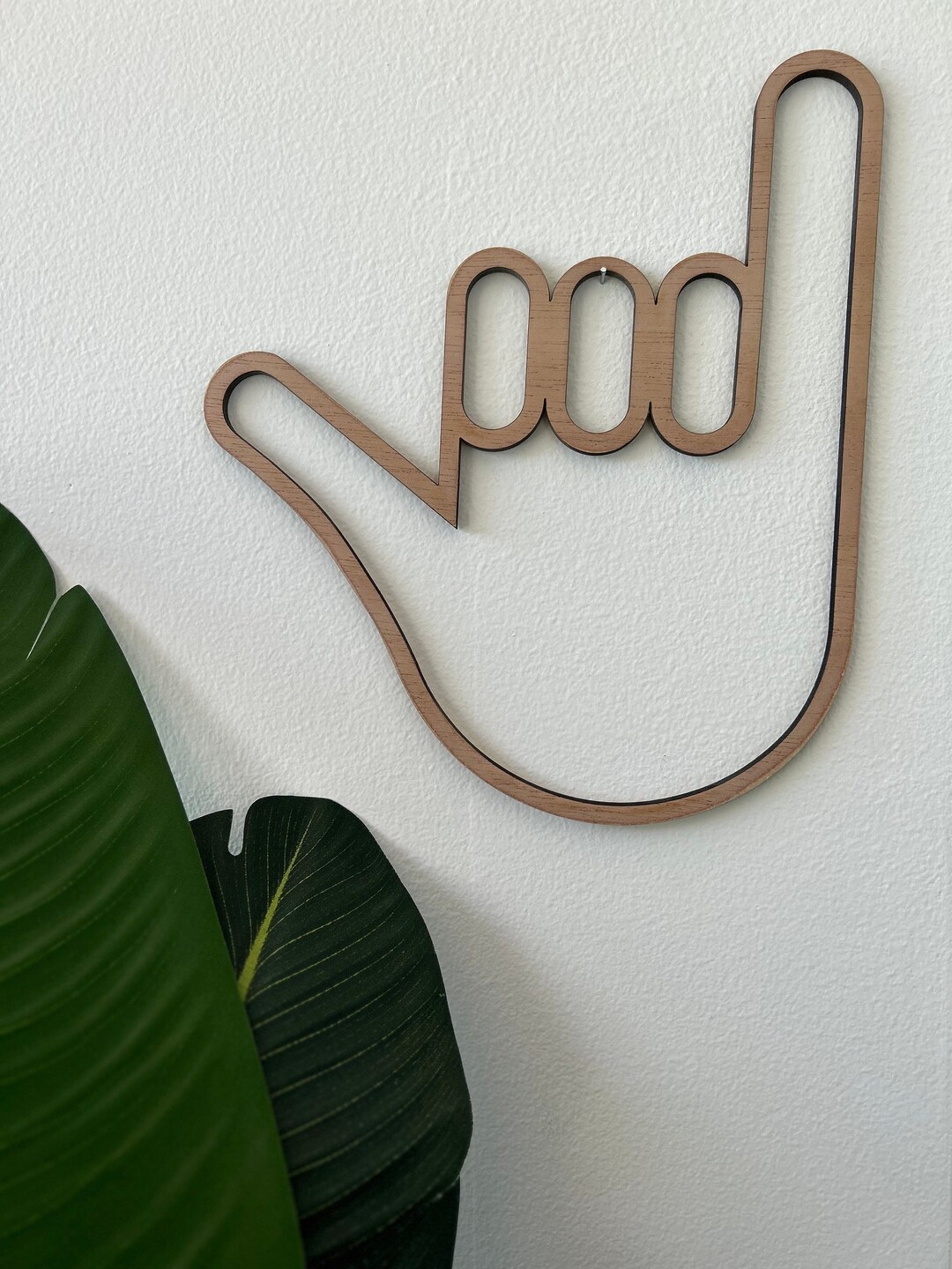 Shaka Sign - Coastal Home Decor - Wooden Signs - Beachy Nursery - Wall ...