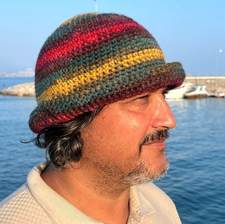 Crochet Bucket Hat for Men by Budanovadezign - Etsy