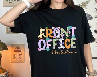 Office Lady Shirt,front Office Squad Shirt,retro Front Office Ladies ...