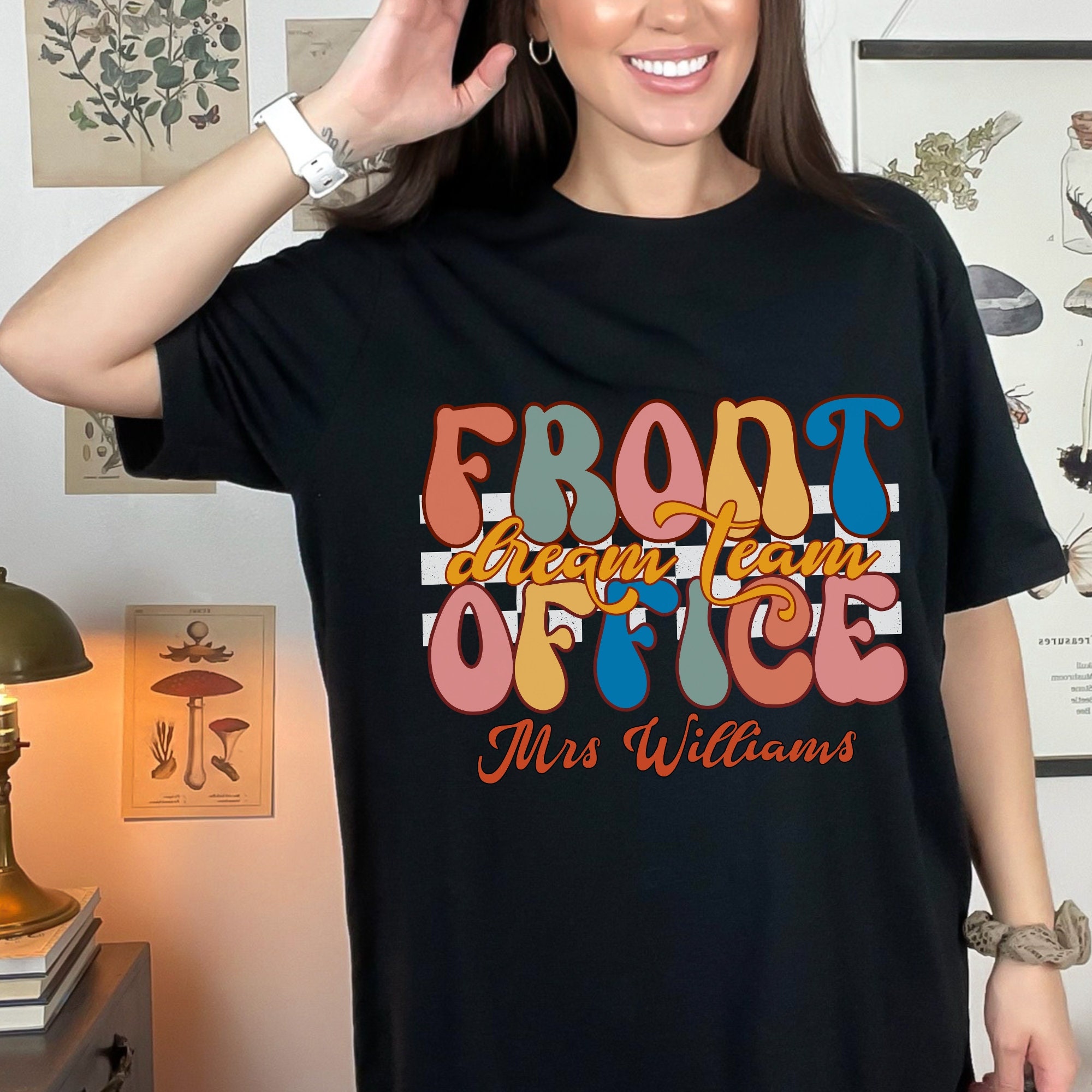 Custom Front Office Tshirt Custom Office Squad Name Shirt Hospital ...