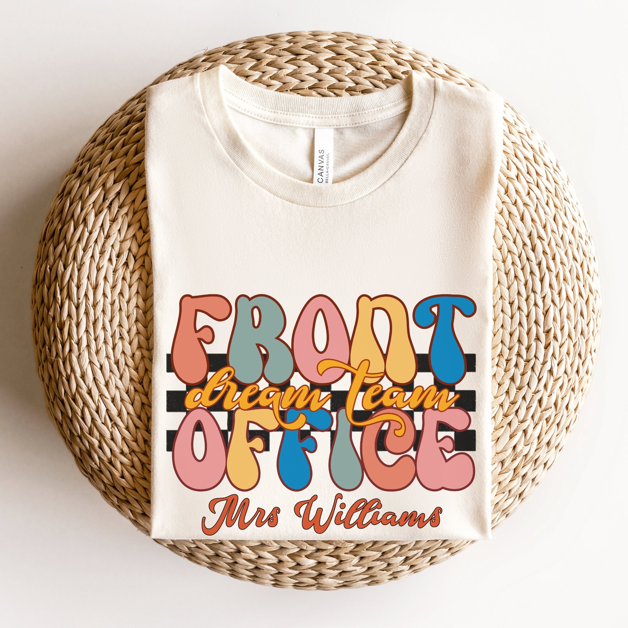 Custom Front Office Tshirt Custom Office Squad Shirt Front Desk Crew T ...