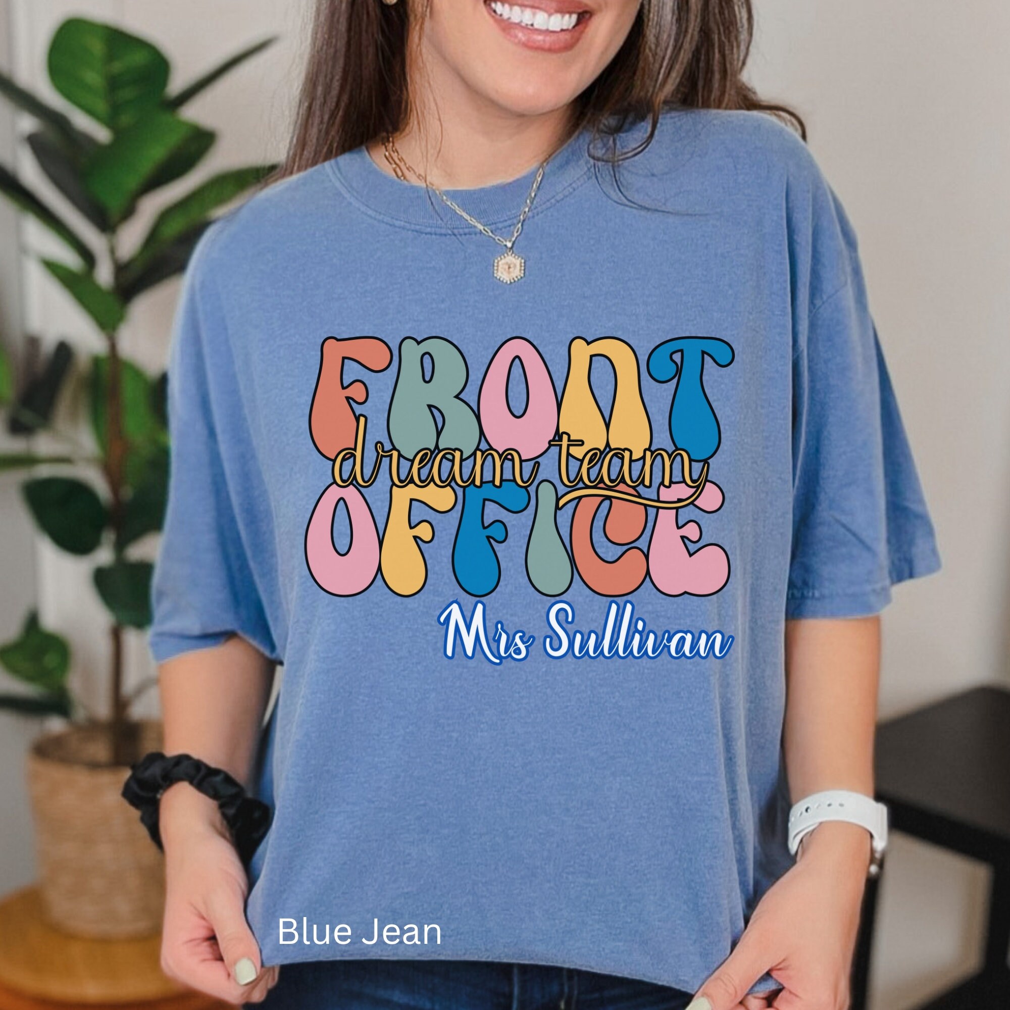 Custom Front Office Tshirt Custom Office Squad Name Shirt Hospital ...