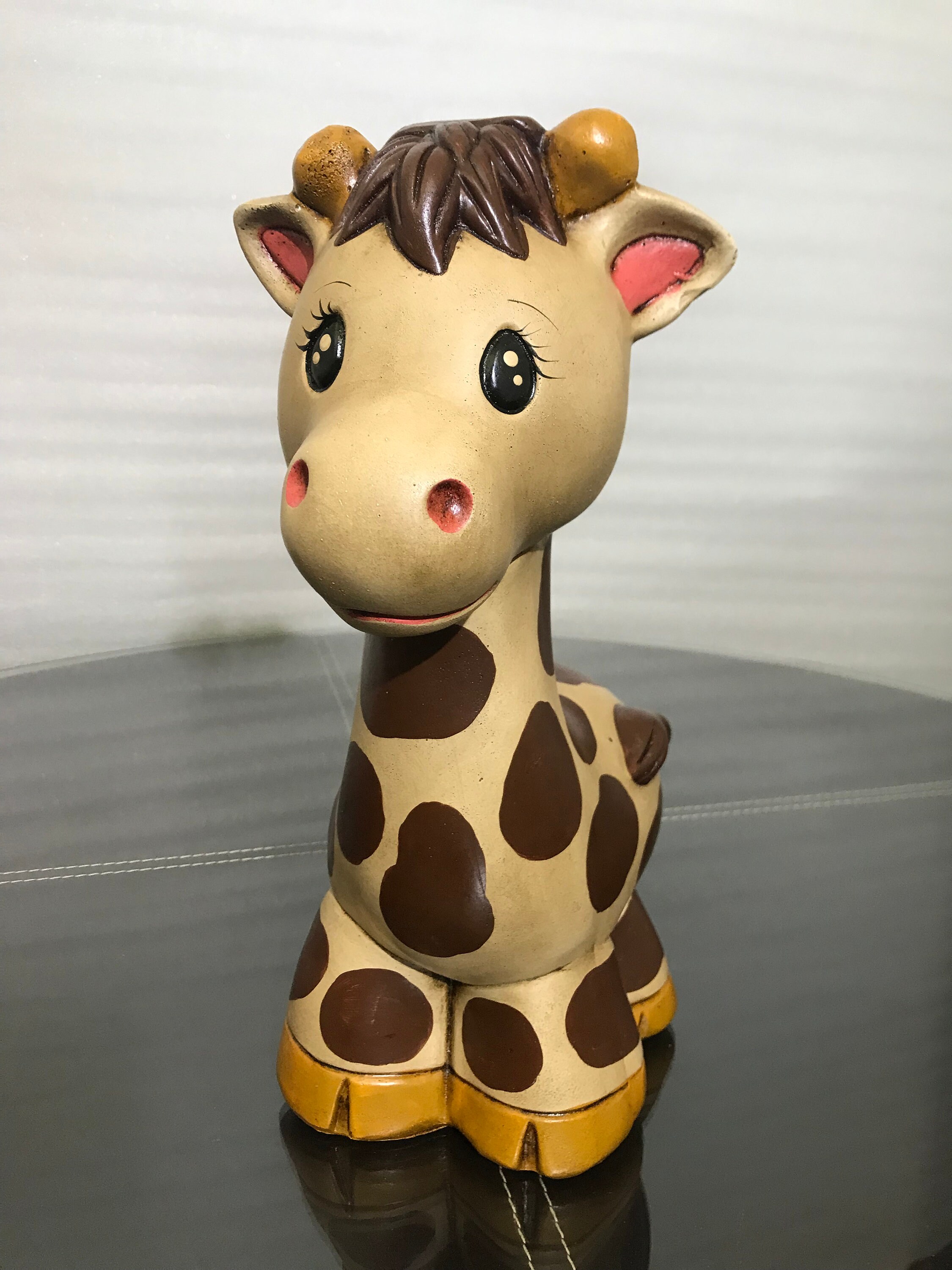 Children's Piggy Bank Giraffe Hand-painted in Various Colors - Etsy