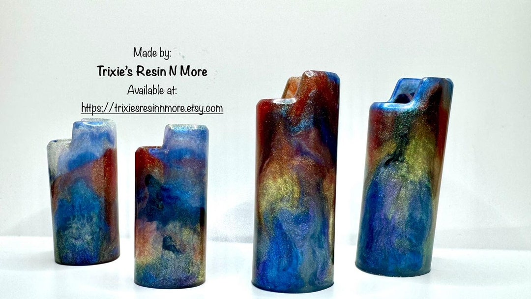 Custom Bic Lighter Cases - Unique Resin Designs - Classic, Mini, Slim ...