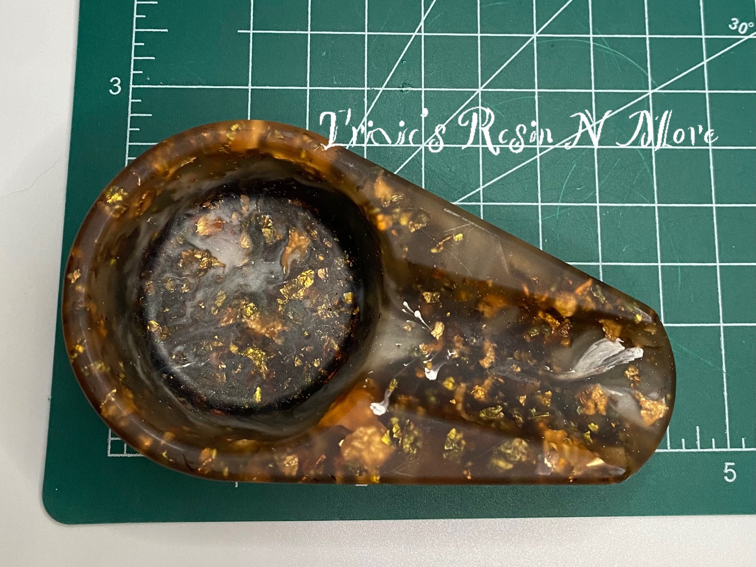 Cigar Ashtray Single Cigar Holder Ash Slot Tobacco Matte - Etsy