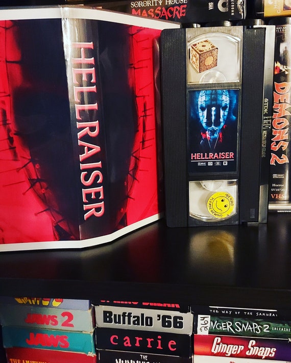 Hellraiser 2022 Artpiece VHS - Etsy