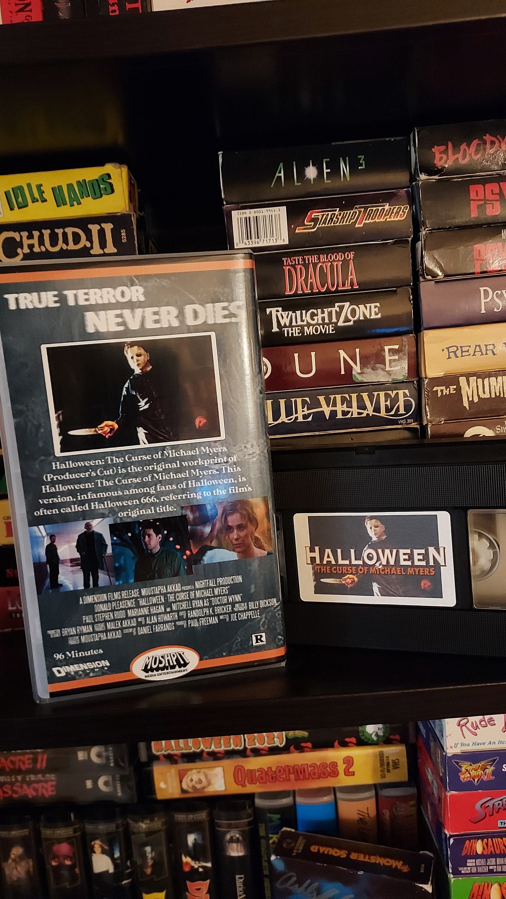 Halloween 666 Producers Cut Artpiece VHS - Etsy
