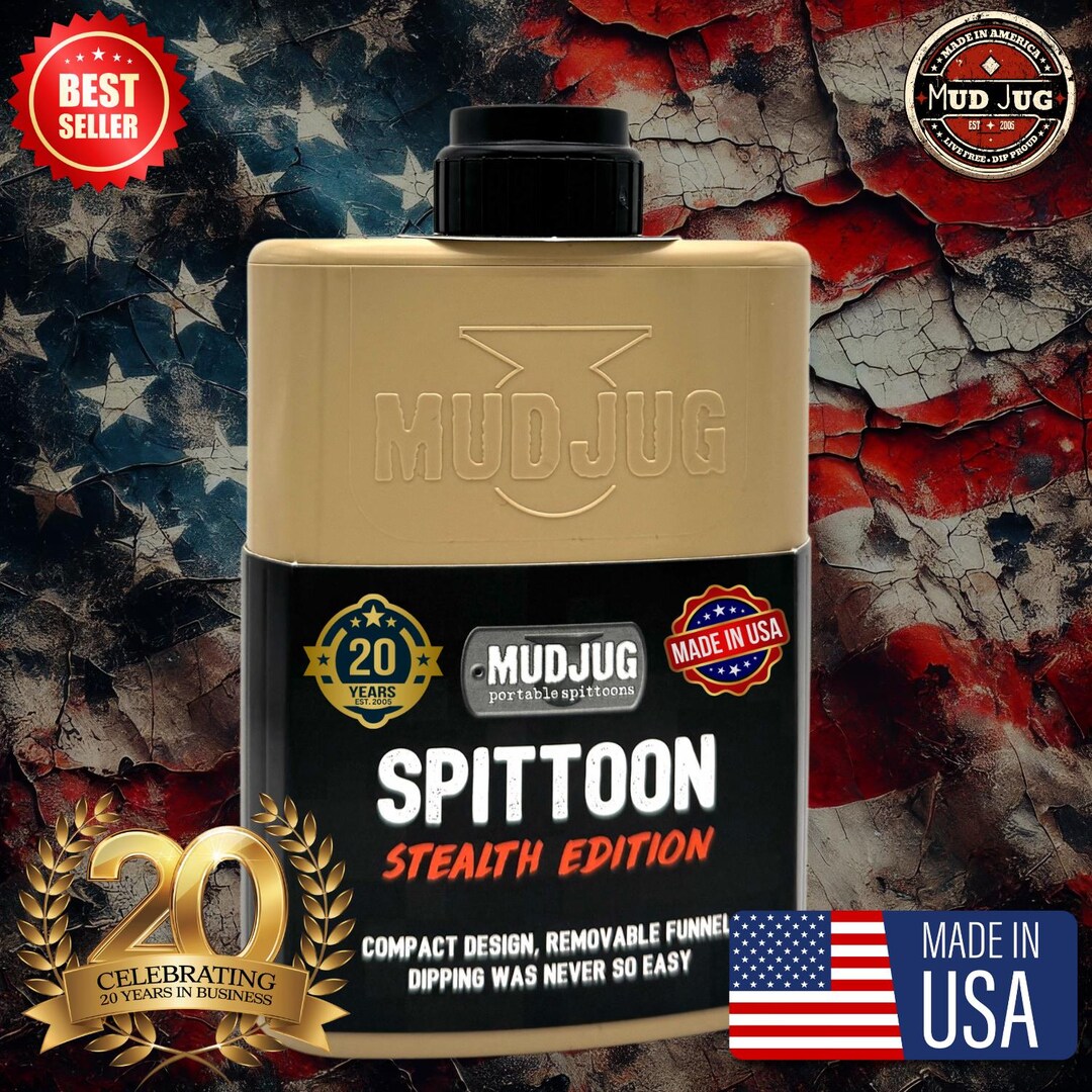 Mud Jug© Desert Tan Stealth© Portable Spittoon - Etsy