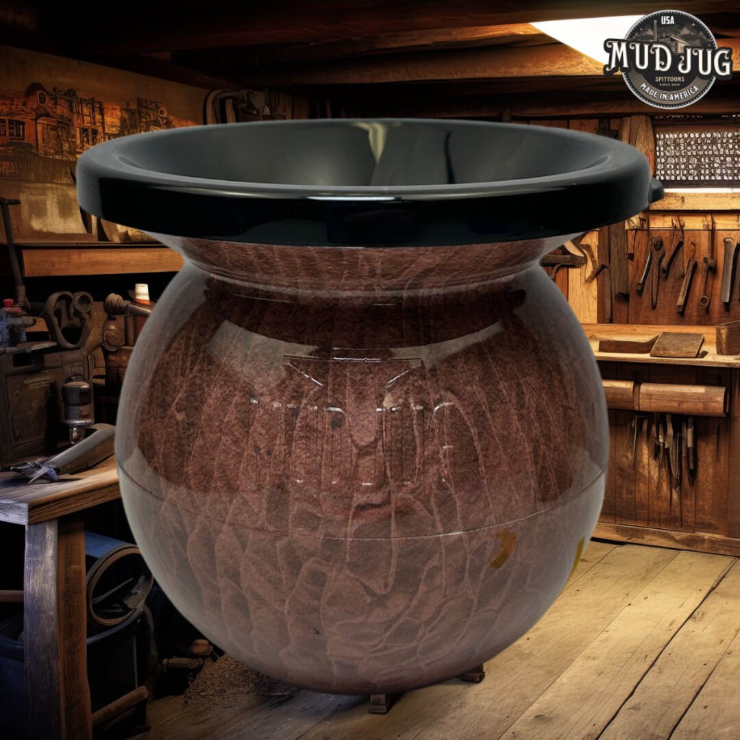 Mud Jug© Classic Leatherman Portable Spittoon - Etsy UK