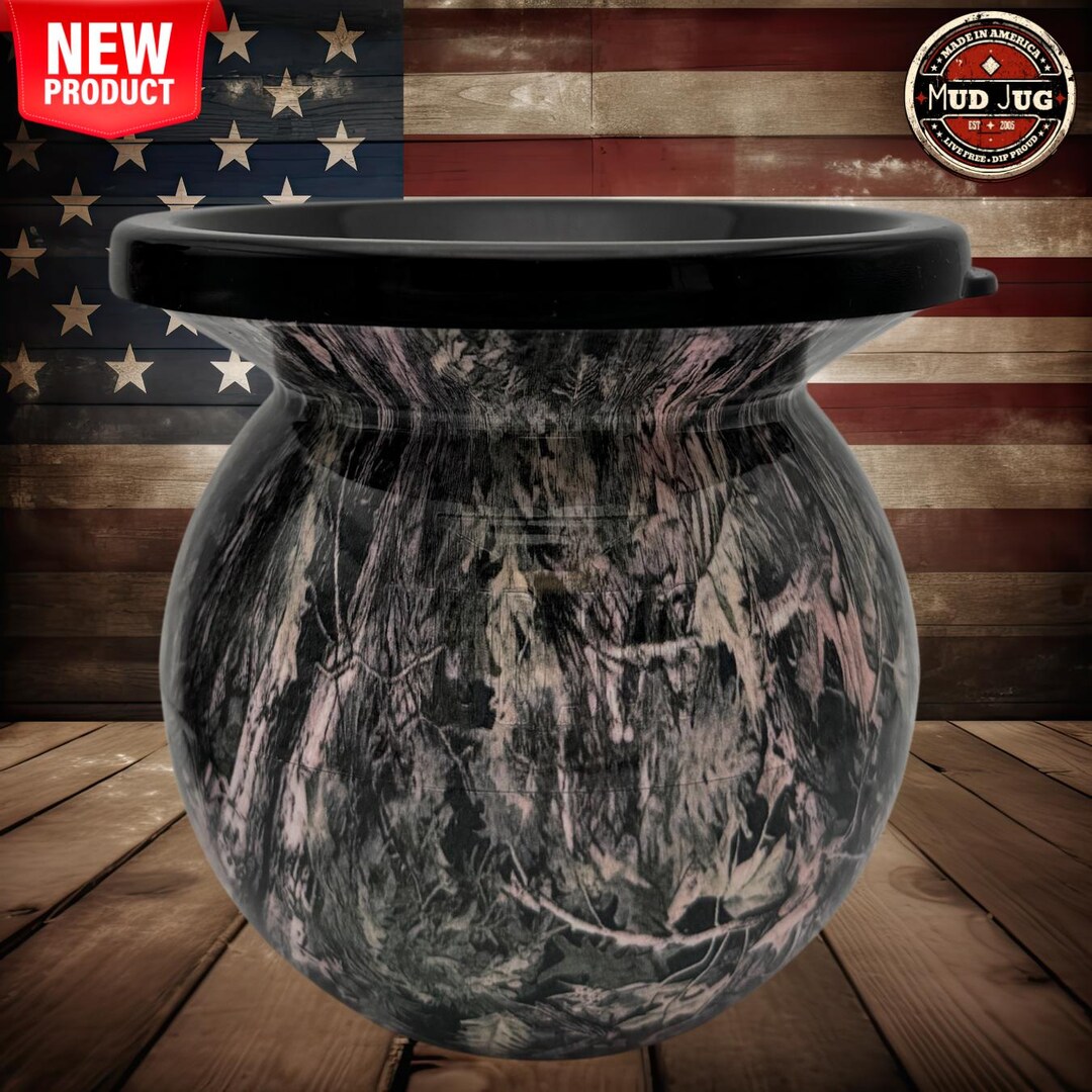 Mud Jug© Classic Mossy Dusk© Camo Portable Spittoon - Etsy