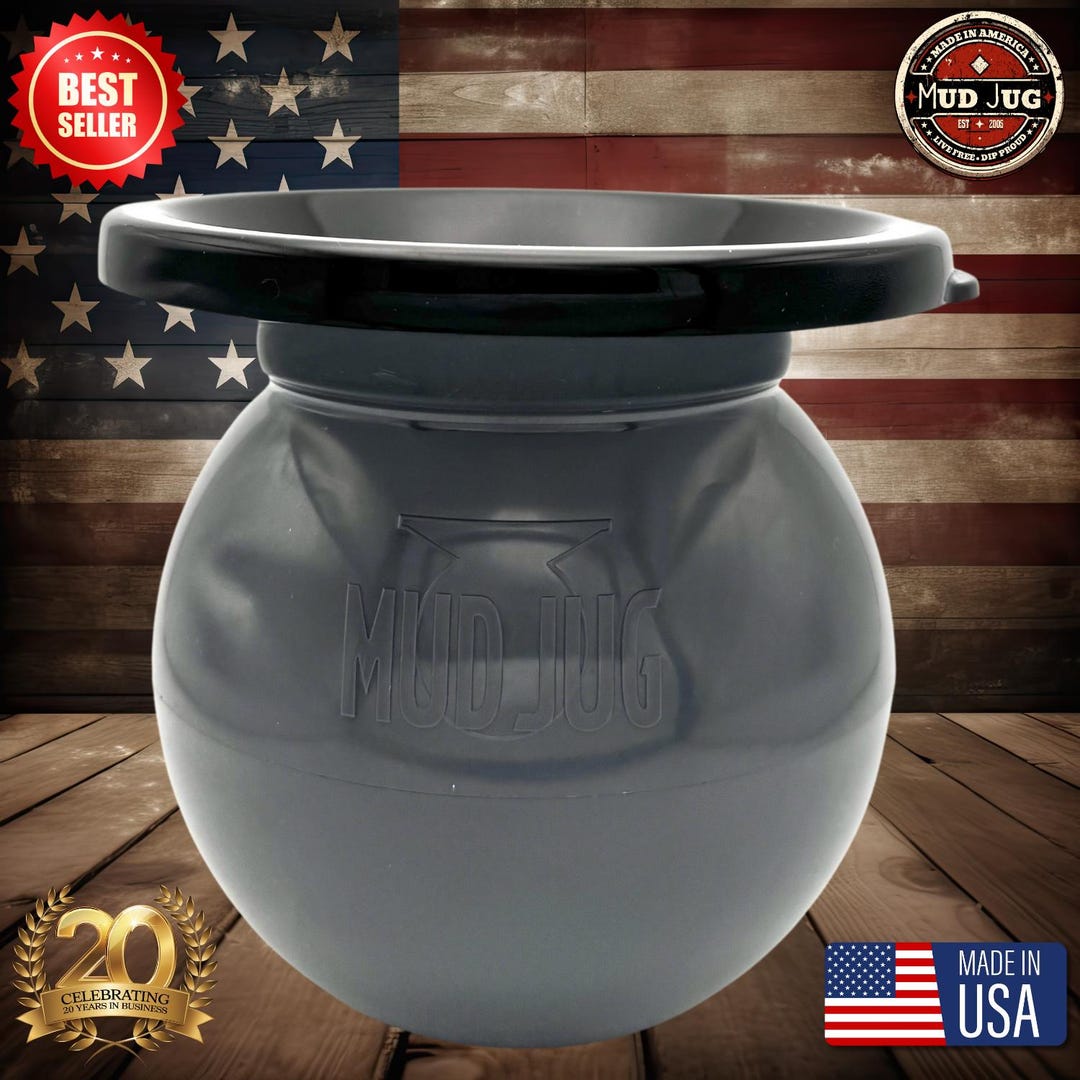 MUD JUG™ Gun Metal Grey Classic - Etsy