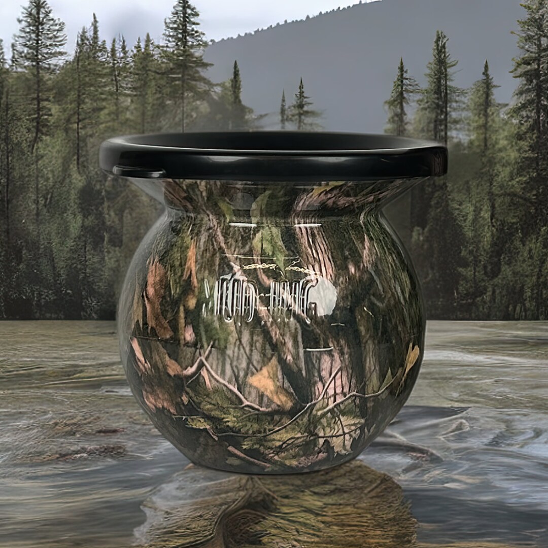 Mud Jug© Classic Woodland Wraith© Camo Portable Spittoon - Etsy