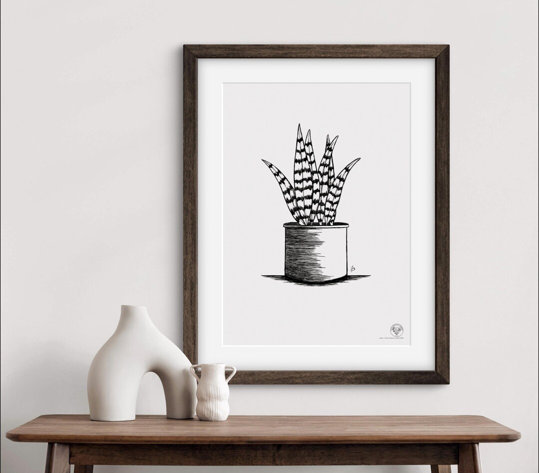 Snape Snake Plant Digital Art File for Print - Etsy