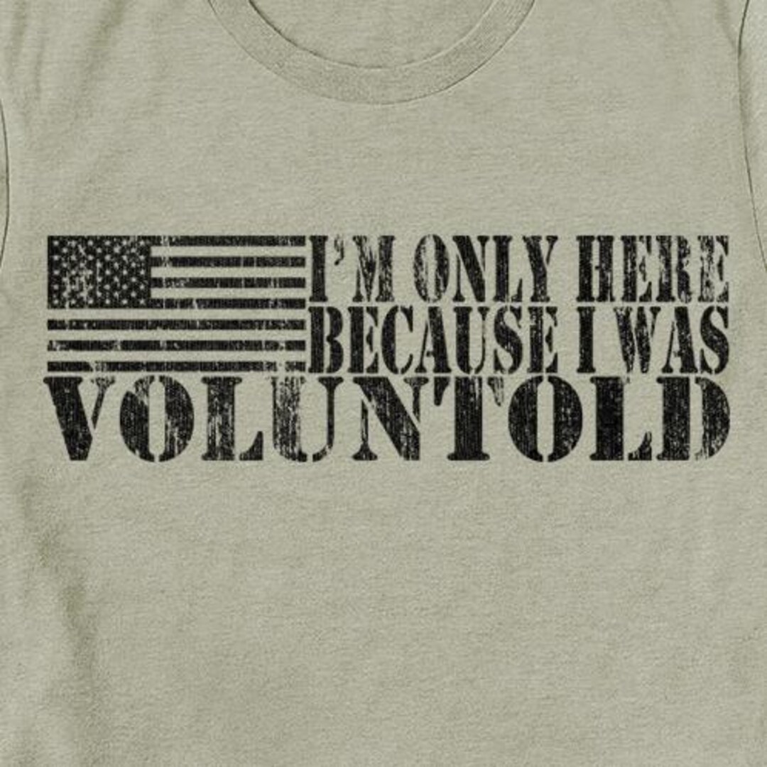 Voluntold Print 300dpi Print on Demand, POD Design, Digital Download ...