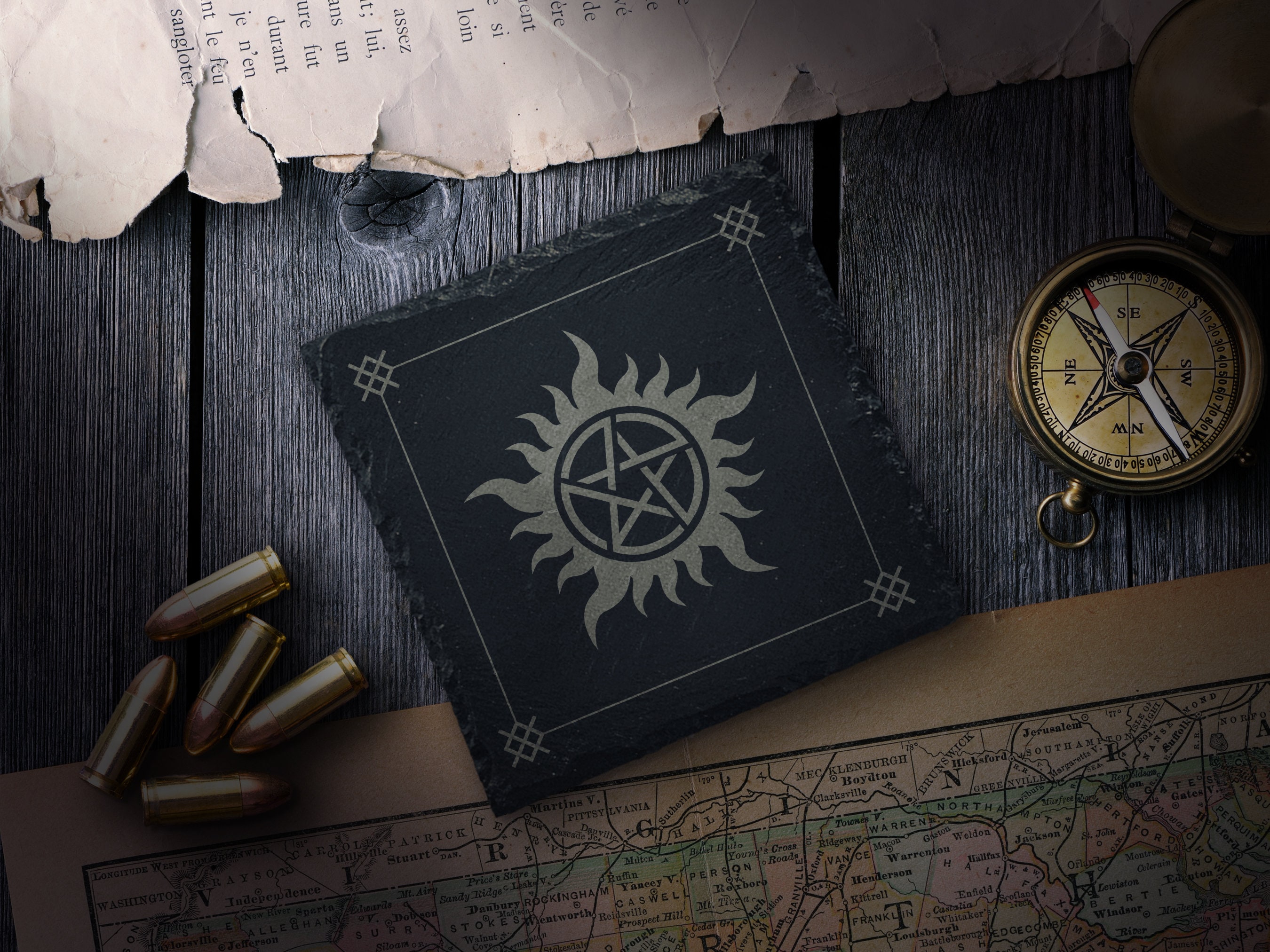 Supernatural Sigils Wallpaper