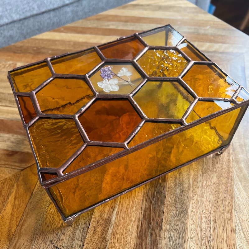 Stained Glass Box - Etsy